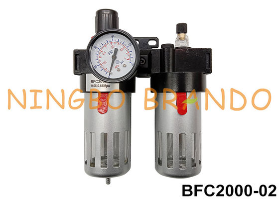 Bộ điều chỉnh bộ lọc không khí FRL Unit 1/4'' NPT BFC2000 với chất bôi trơn