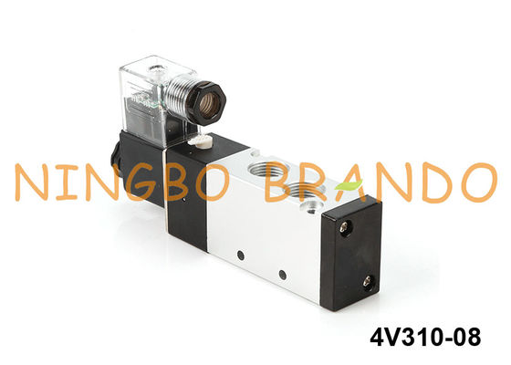 4V310-08 Van điện từ loại Airtac 5/2 Đường 24V DC 220V AC